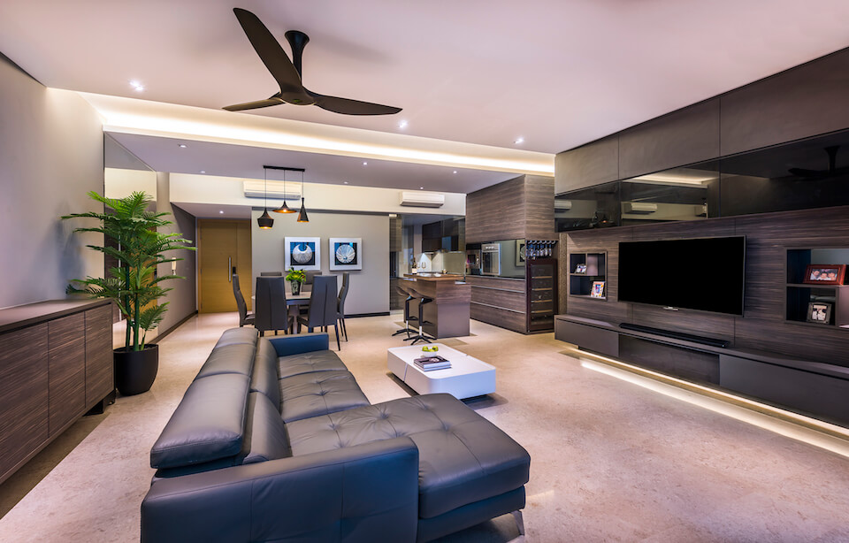 Singapore Condominium Interior Design At The Grand Duchess